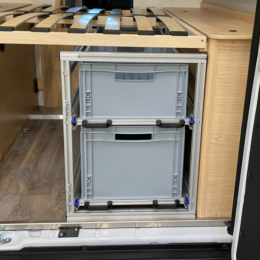 Rear Pull-Out Carado CV 600 – Optimized for Eurobox | Heavy-Duty Slide-Out