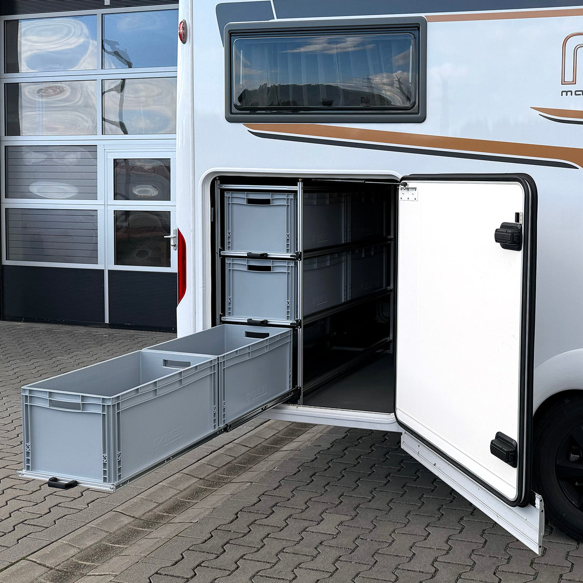 Erstaunlich Garage Fur Wohnmobil Bild